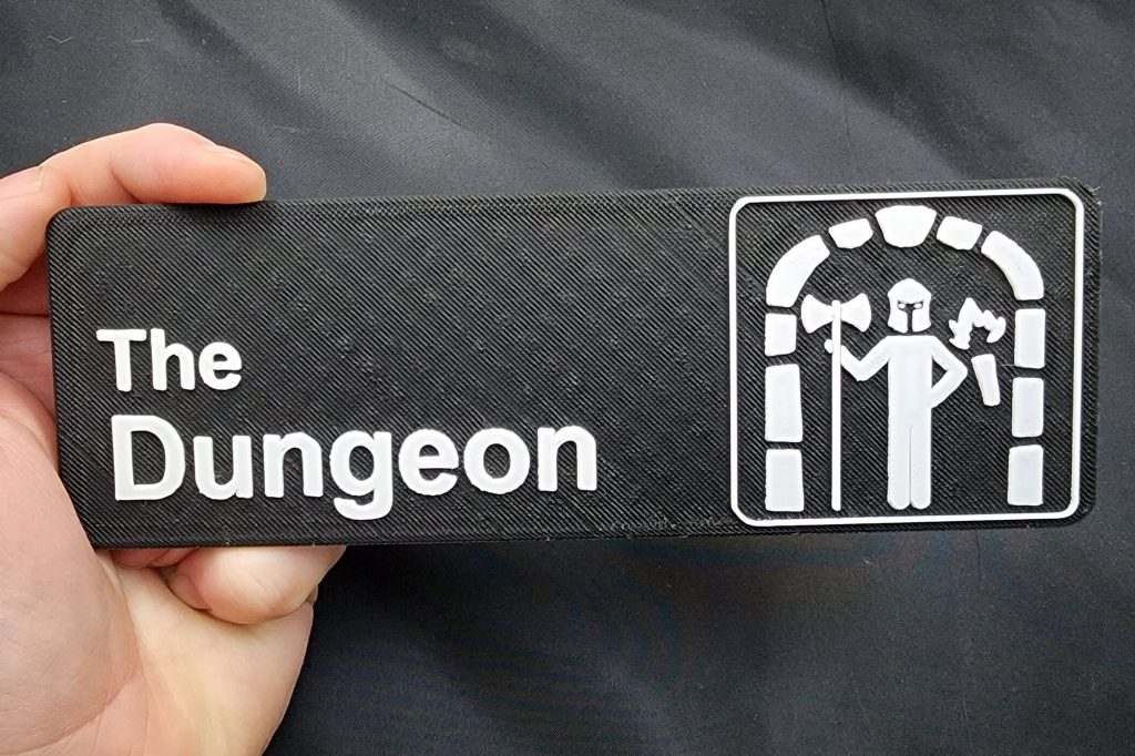 The Dungeon Office Door Sign – BohoPride