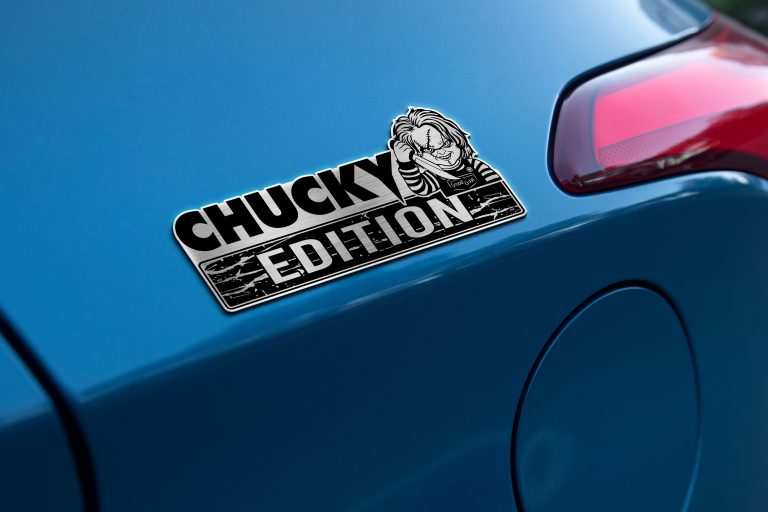 Chucky Edition Laser Engraved Car Name Emblem – BohoPride