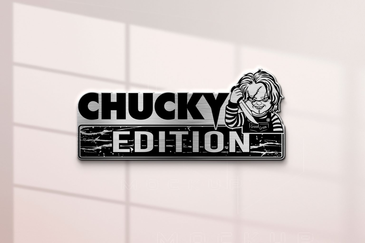 Chucky Edition Laser Engraved Car Name Emblem – BohoPride