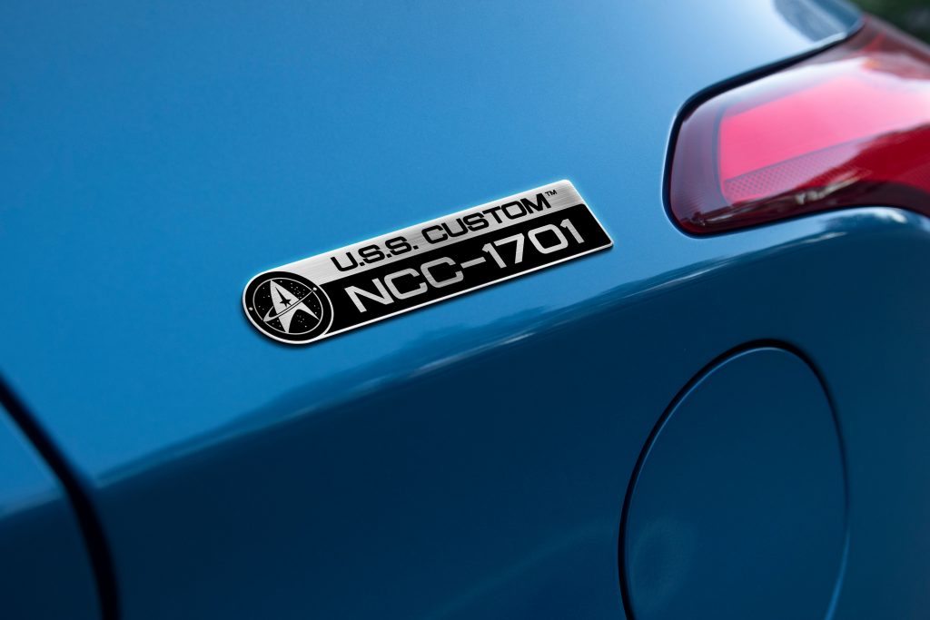Personalized Star Trek Laser-Engraved Car Badge – BohoPride