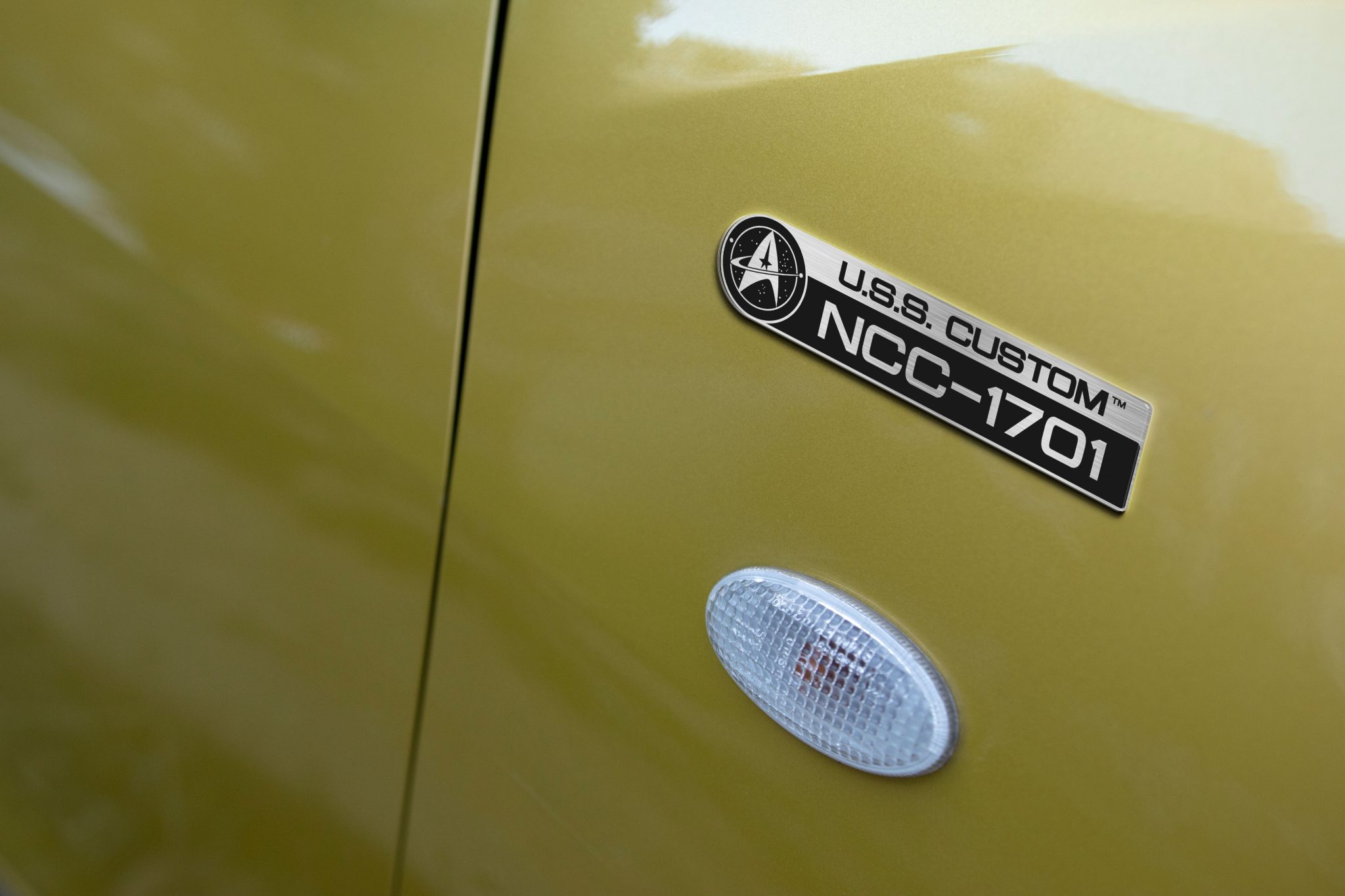 Personalized Star Trek Laser-Engraved Car Badge – BohoPride