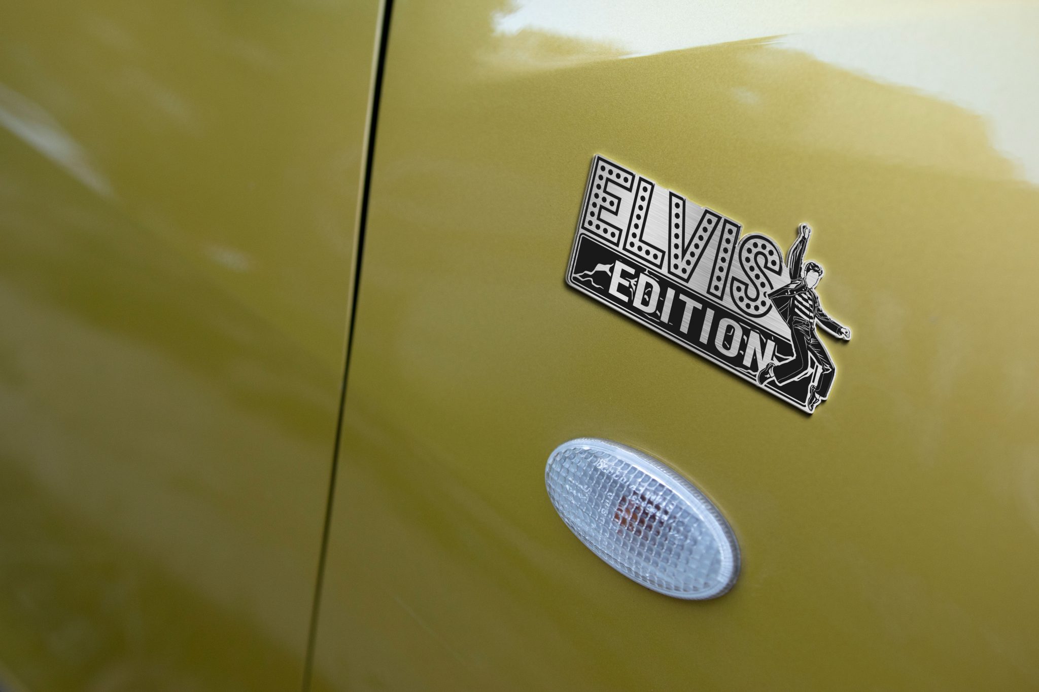 Elvis Presley Edition Laser Engraved Car Name Emblem – BohoPride