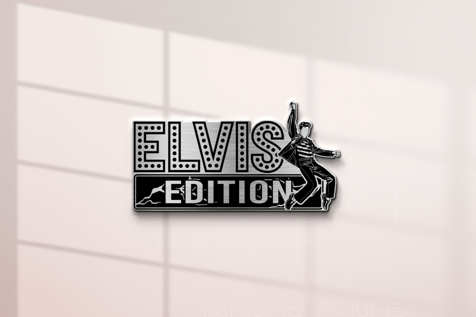 Elvis Presley Edition Laser Engraved Car Name Emblem – BohoPride