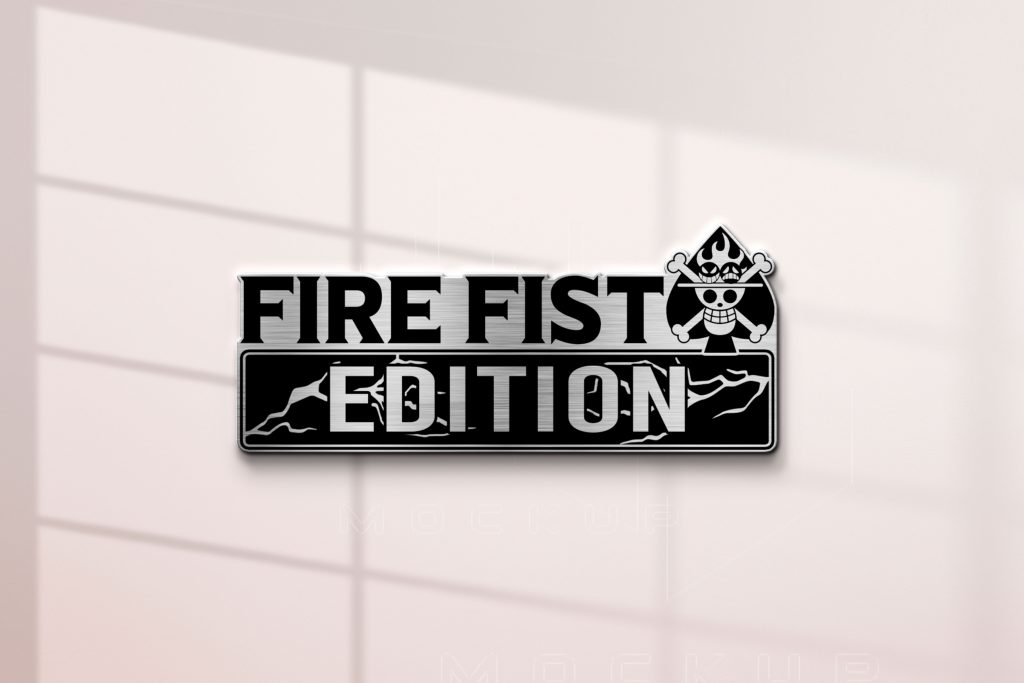 FIRE FIST Edition Laser-Engraved Car Badge – BohoPride