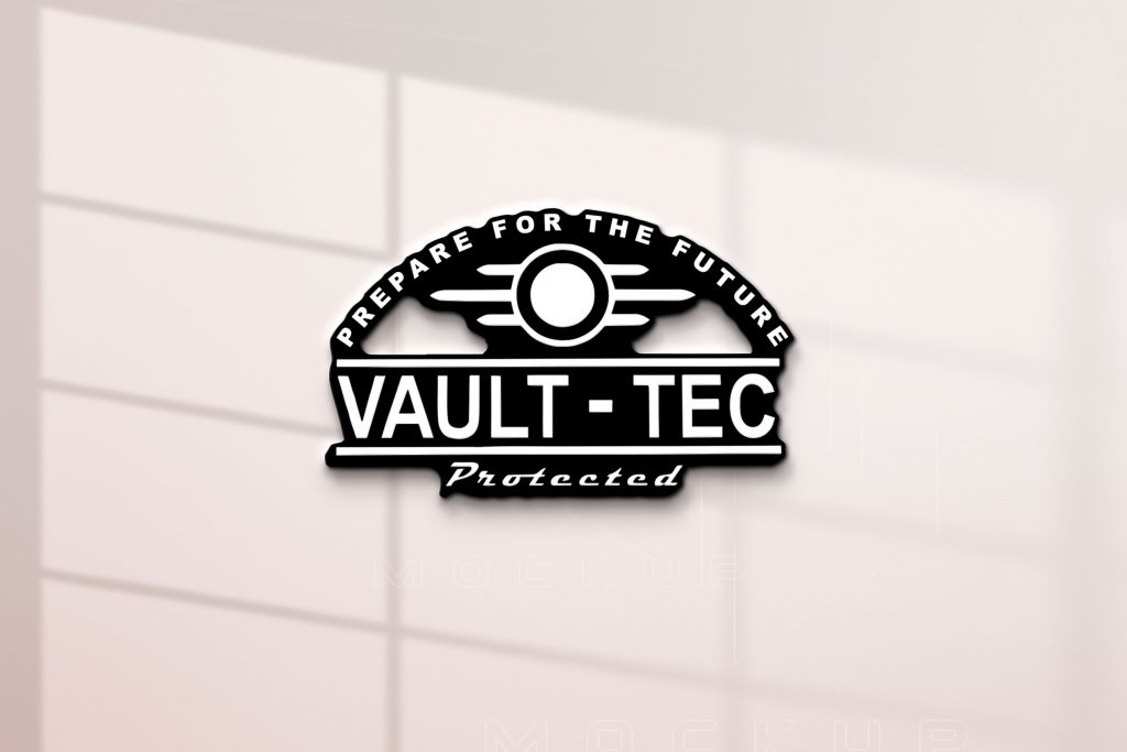 Fallout Vault Tec Edition Laser-Engraved Car Badge – BohoPride