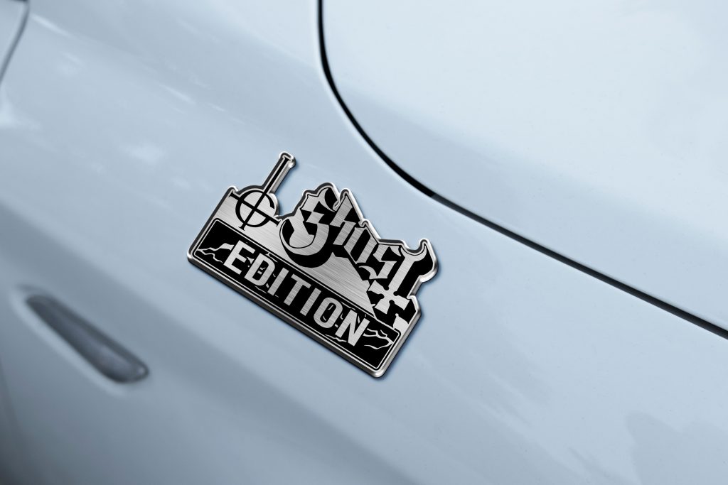 Ghost Band Edition Laser Engraved Car Name Emblem – BohoPride