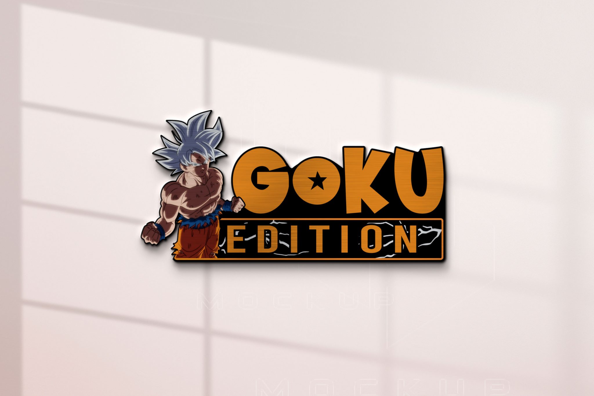 Goku Edition – Ultra Instinct Laser-Engraved Car Badge – BohoPride