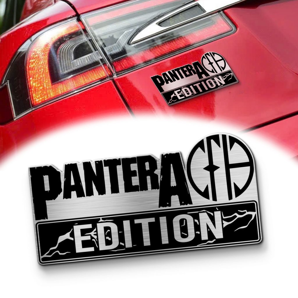 Pantera Edition Laser Engraved Car Name Emblem – BohoPride