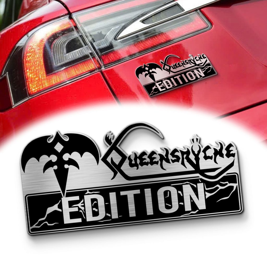 Queensrÿche Edition Laser Engraved Car Name Emblem – BohoPride