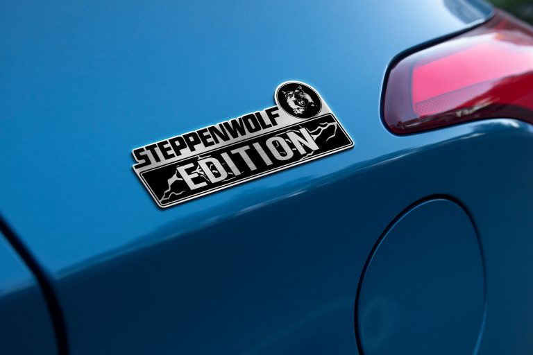 Steppenwolf Edition Laser Engraved Car Name Emblem – BohoPride