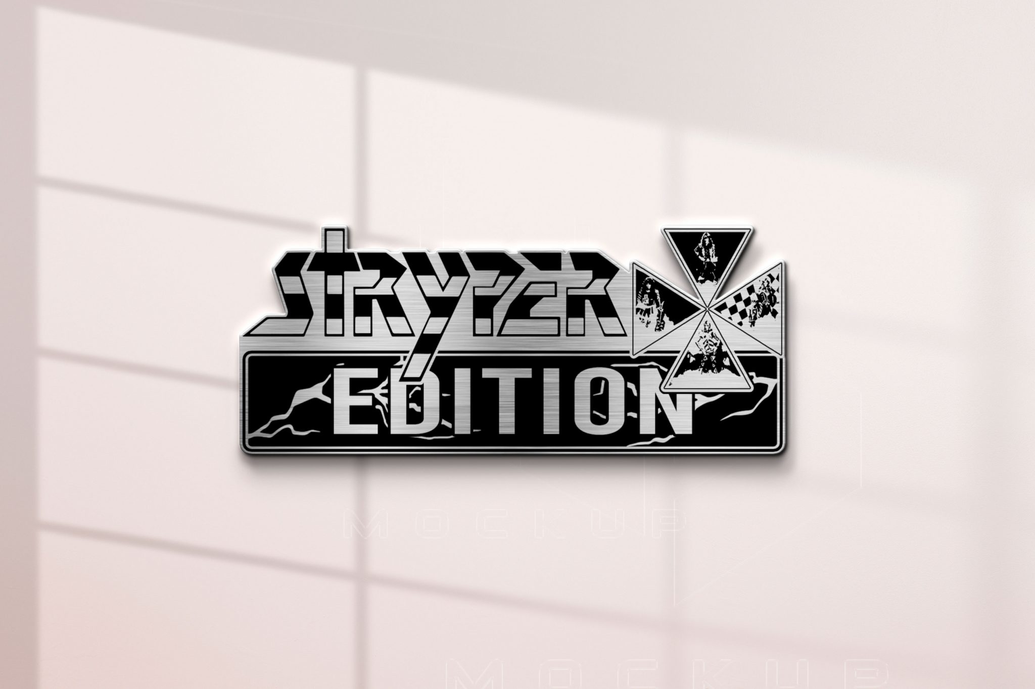 Stryper Edition Laser Engraved Car Name Emblem – BohoPride