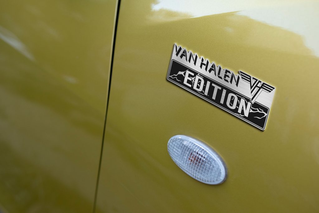 Van Halen Edition Laser Engraved Car Name Emblem – BohoPride