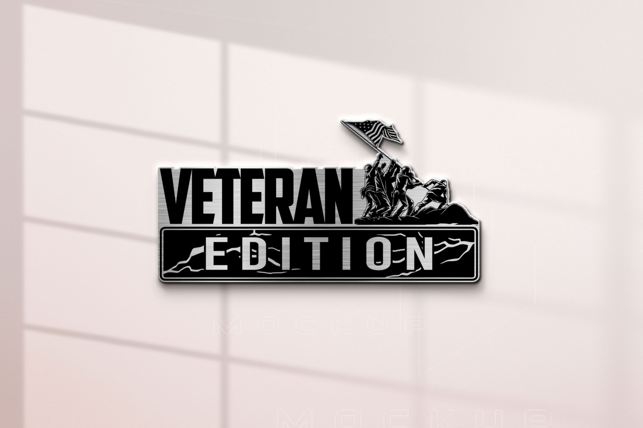 Veteran Edition Laser Engraved Car Badge – BohoPride