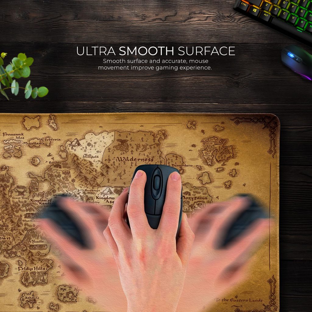 Runescape Gielinor Map Desk Mat – BohoPride