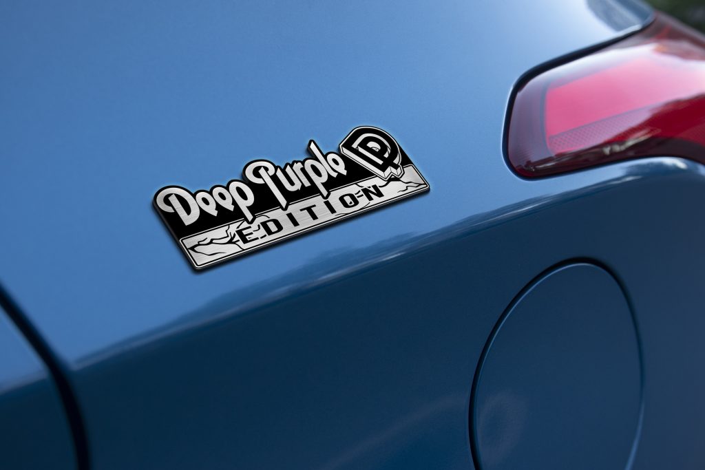 Deep Purple Edition Laser Engraved Car Emblem – BohoPride