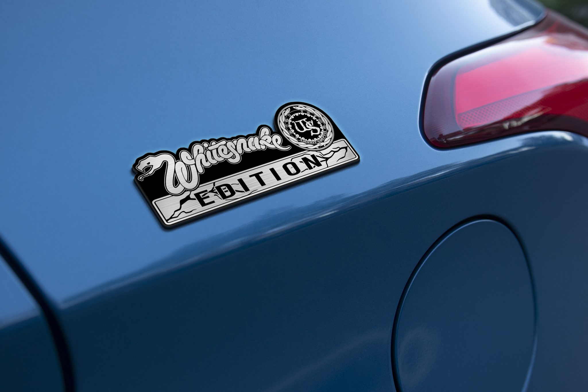 Whitesnake Edition Laser Engraved Car Emblem – BohoPride