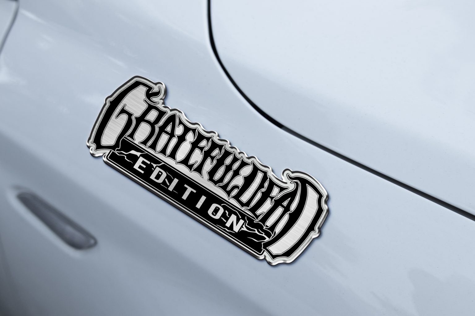 Grateful Dead Edition Laser Engraved Car Emblem – BohoPride