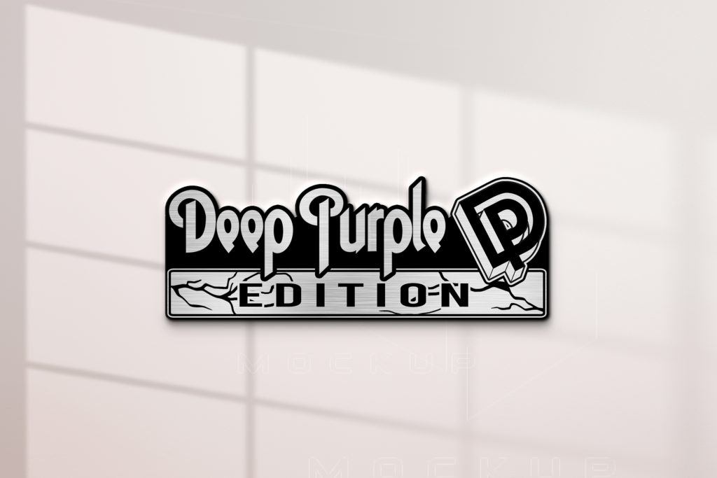 Deep Purple Edition Laser Engraved Car Emblem – BohoPride