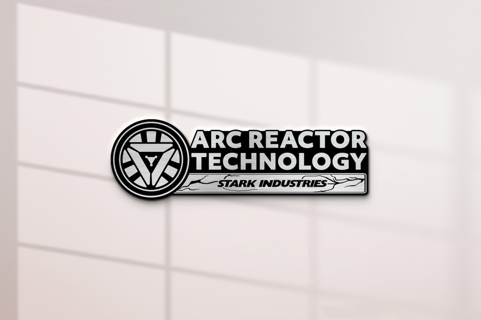 Arc Reactor Technology Edition Laser-Engraved Car Badge – BohoPride