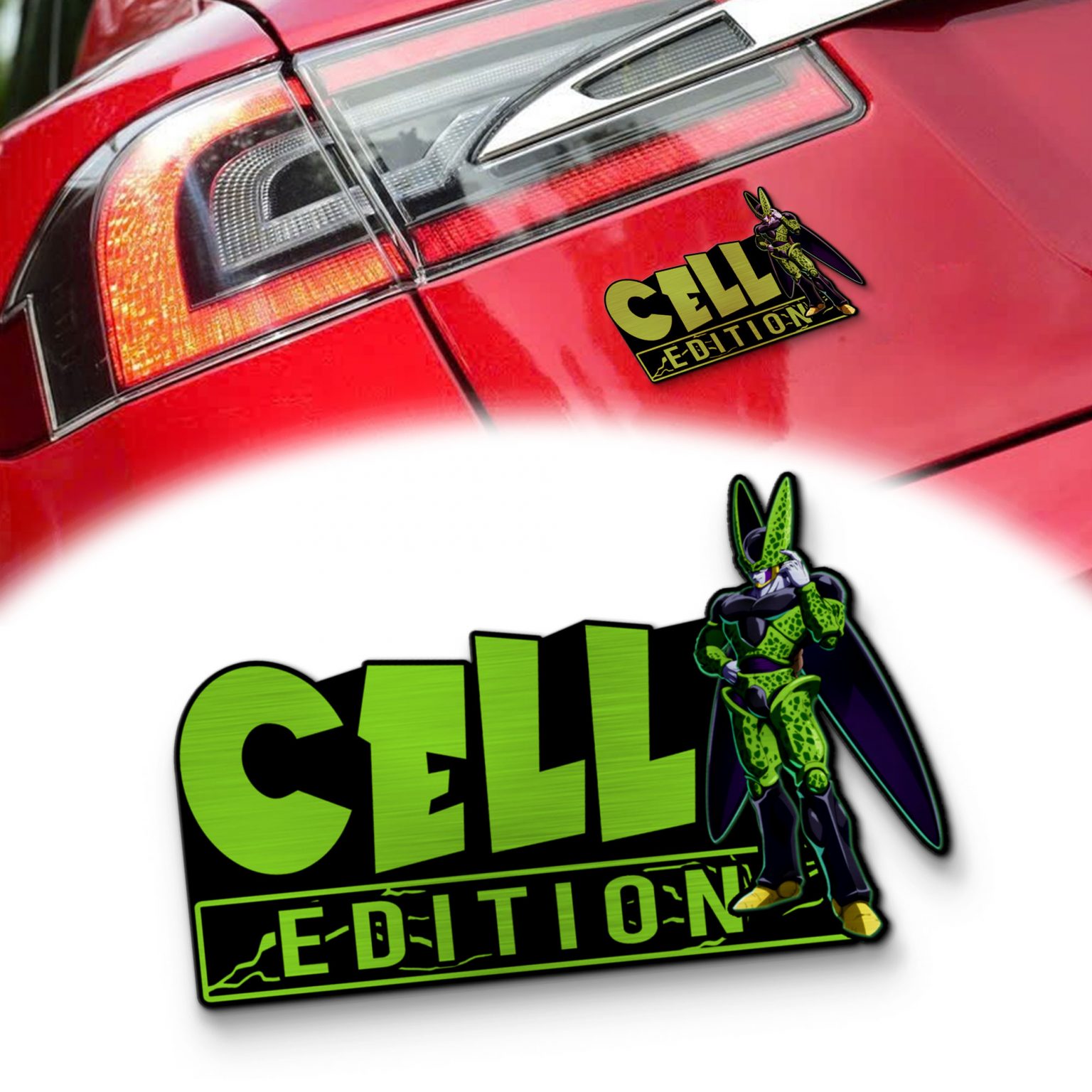 Cell Edition Laser-Engraved Car Badge – BohoPride