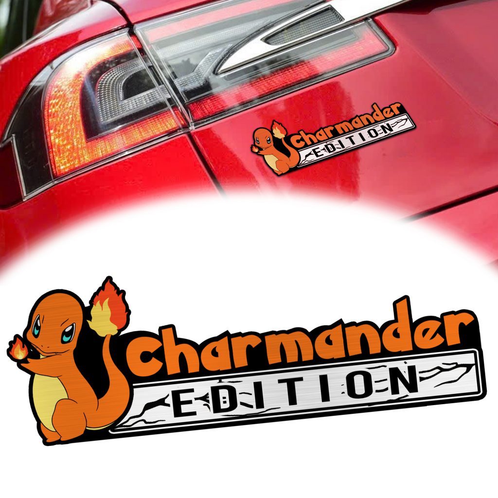 Charmander Edition Laser Engraved Car Emblem – BohoPride