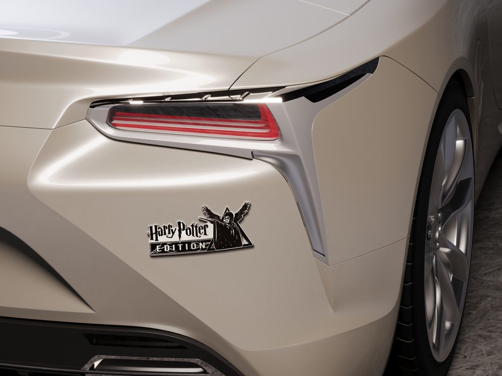Harry Potter Edition Laser Engraved Car Emblem – BohoPride