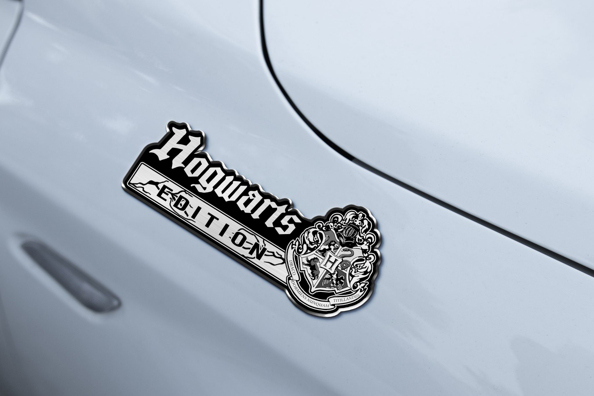 Hogwarts Edition Laser Engraved Car Emblem Version 1 – BohoPride