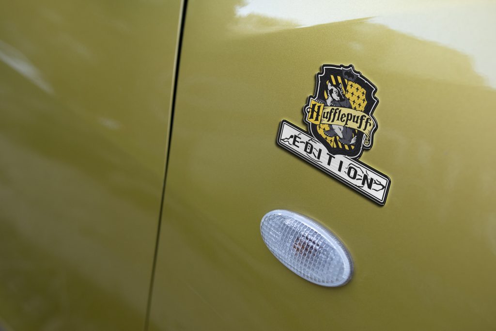 Hufflepuff Edition Laser Engraved Car Emblem Version 3 – BohoPride