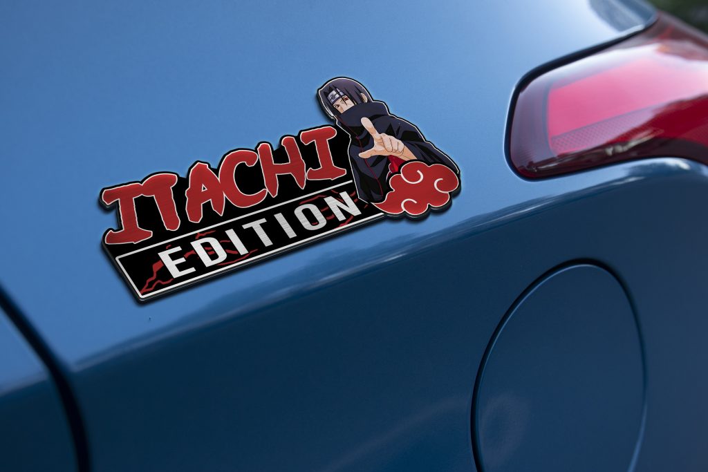 Itachi Edition Laser-Engraved Car Name Emblem – BohoPride