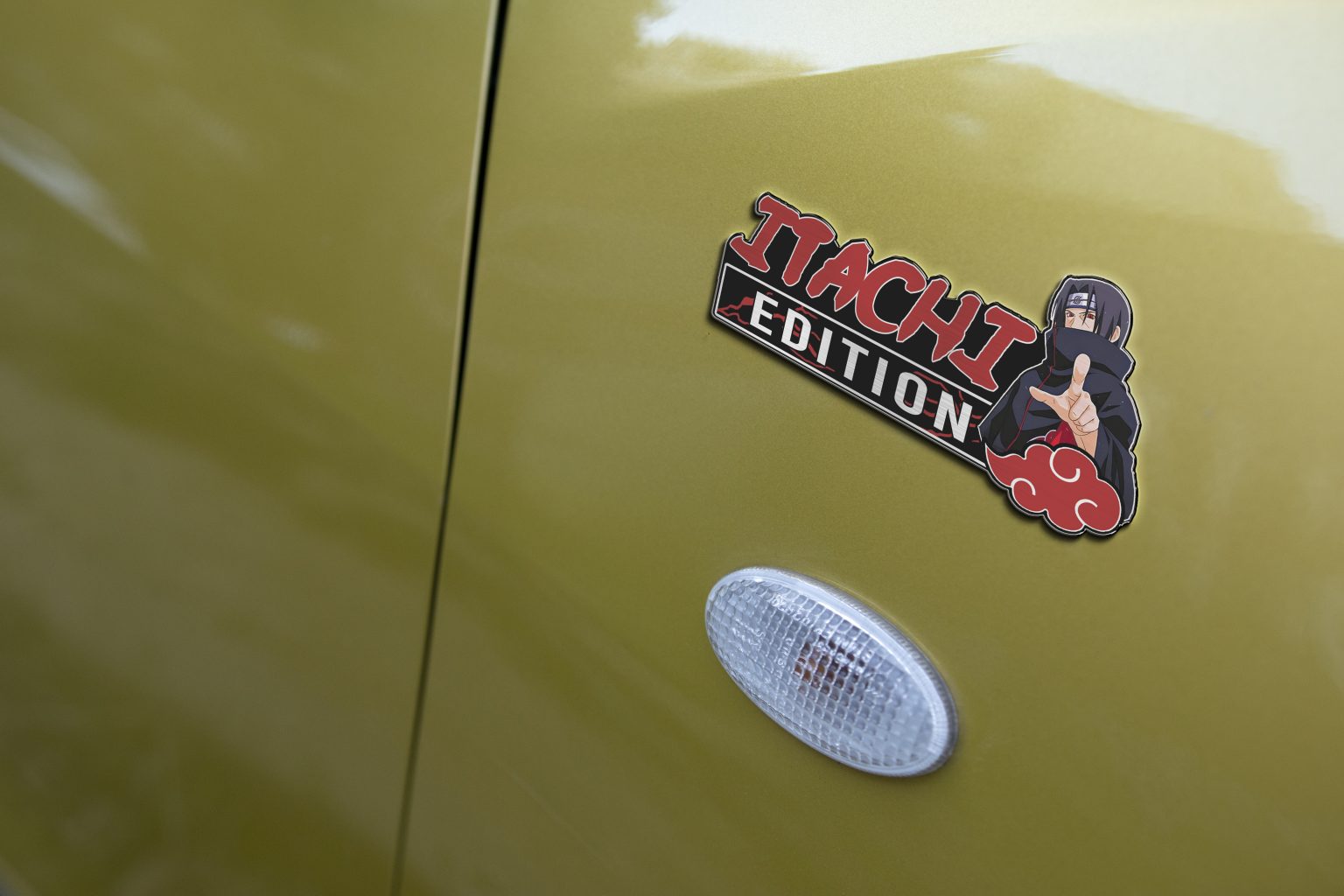 Itachi Edition Laser-Engraved Car Name Emblem – BohoPride