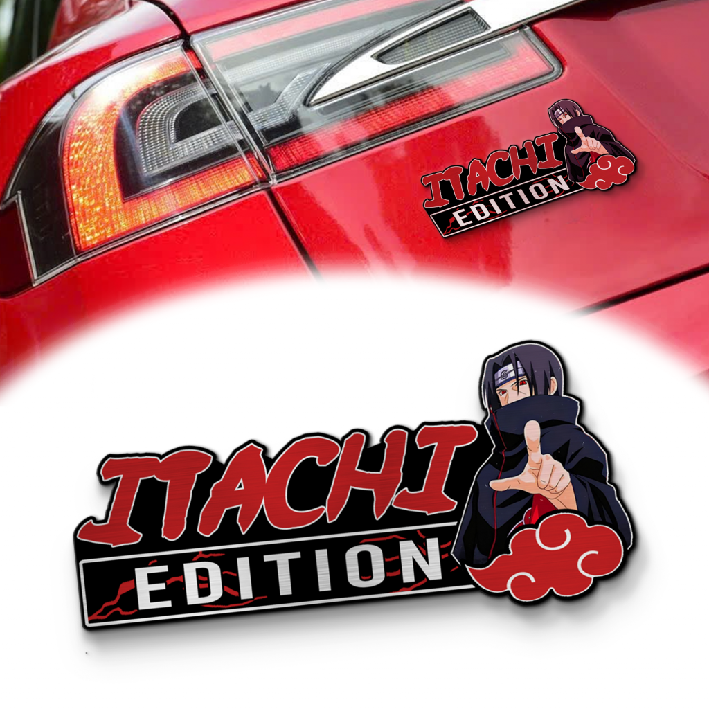 Itachi Edition Laser-Engraved Car Name Emblem – BohoPride