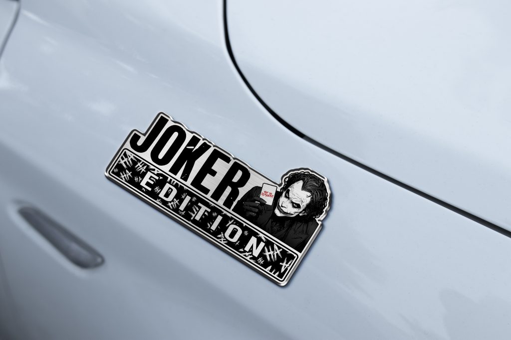 Joker Edition Laser Engraved Car Emblem – BohoPride