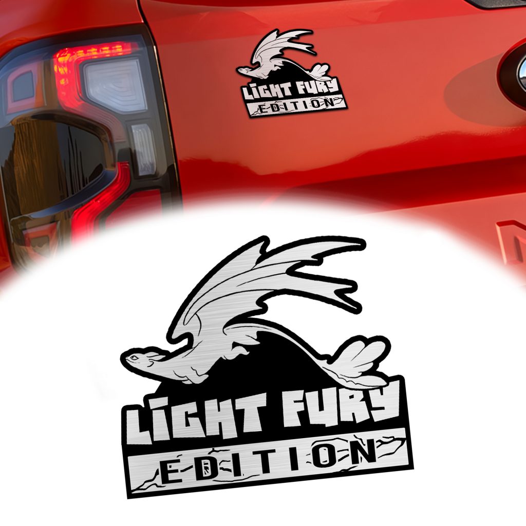 Light Furry Edition Engraved Car Emblem – BohoPride