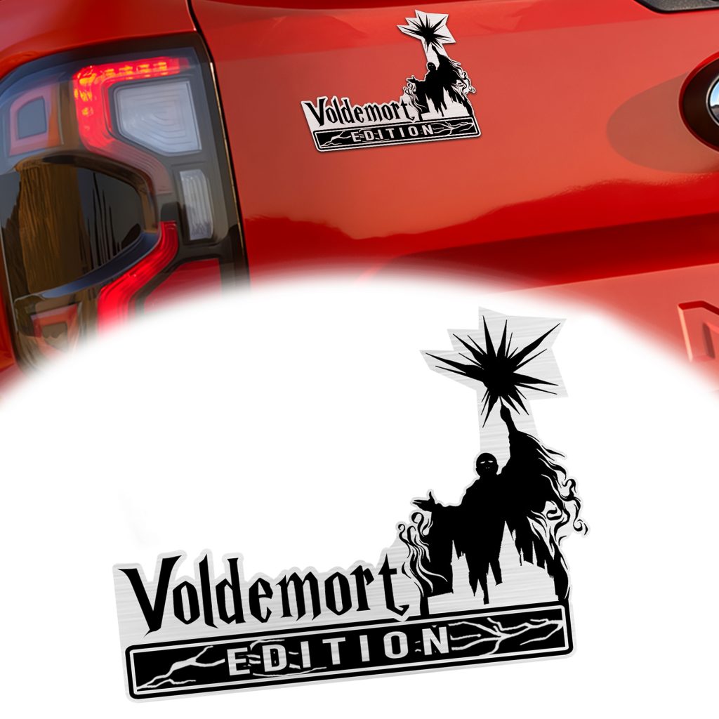 Voldemort Edition Laser Engraved Car Emblem – BohoPride