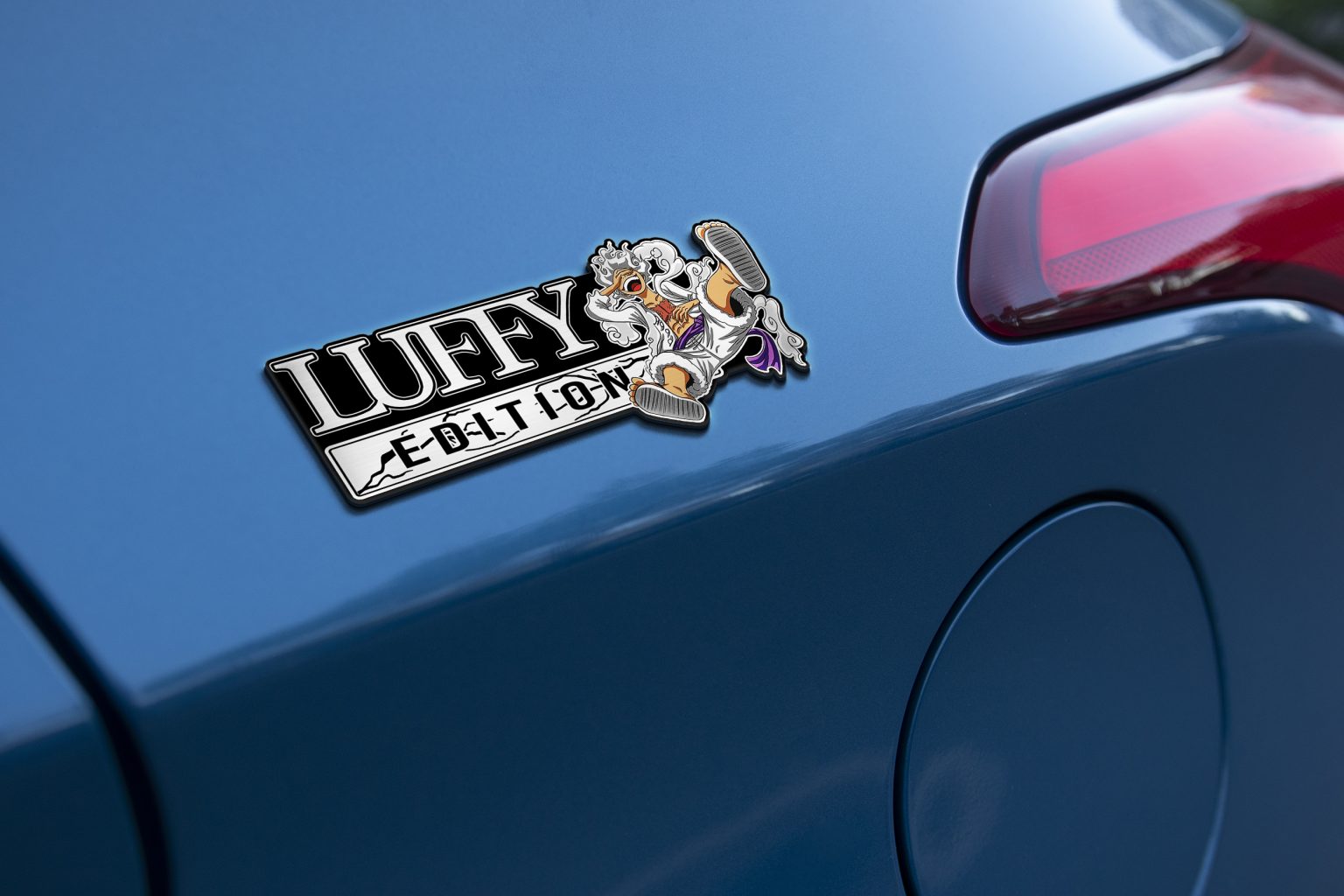 Monkey D Luffy Edition Laser Engraved Car Emblem – BohoPride