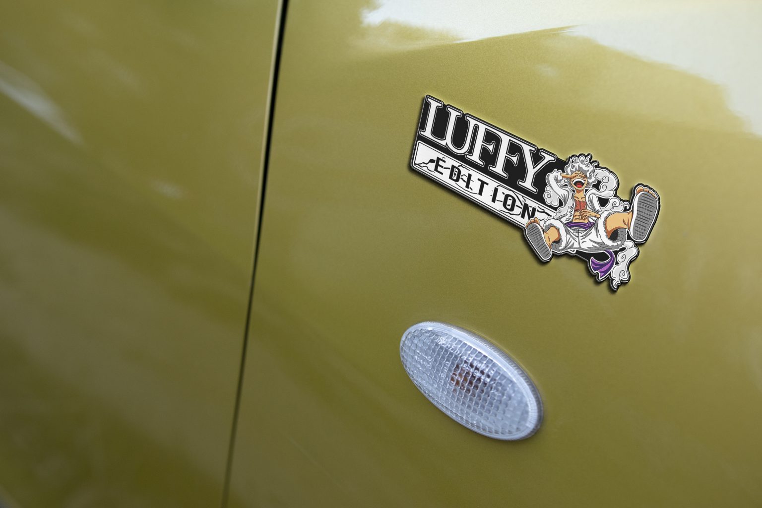 Monkey D Luffy Edition Laser Engraved Car Emblem – BohoPride