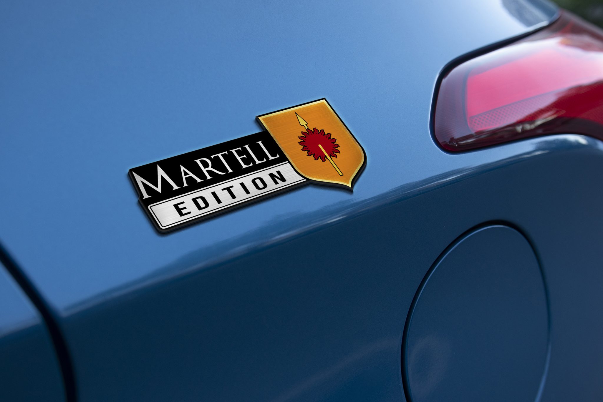 House Martell Edition Engraved Car Emblem – BohoPride