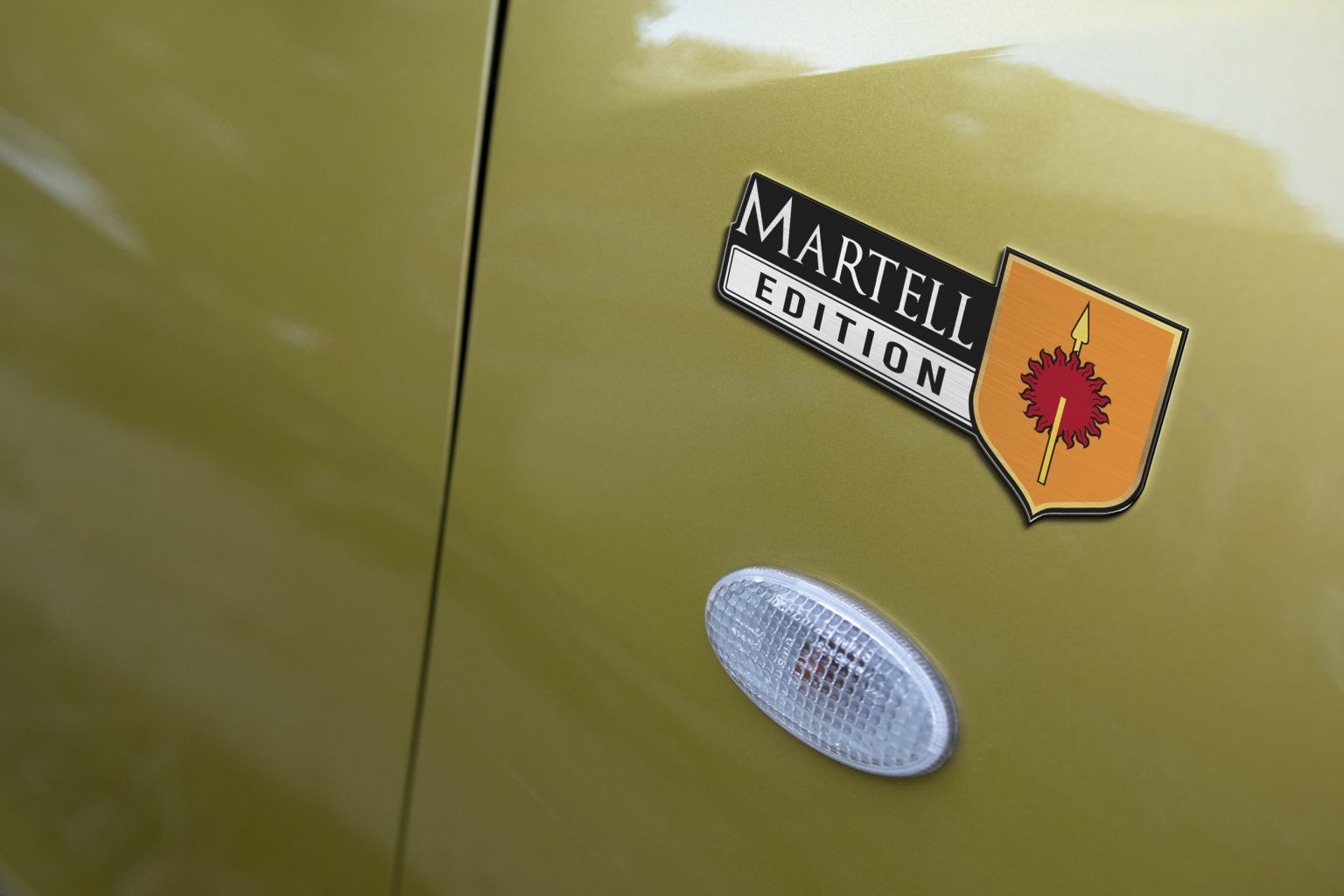 House Martell Edition Engraved Car Emblem – BohoPride