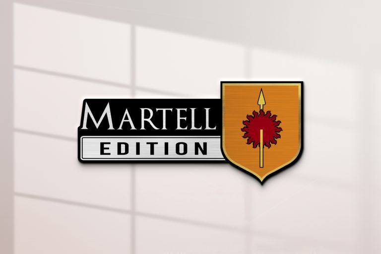House Martell Edition Engraved Car Emblem – BohoPride