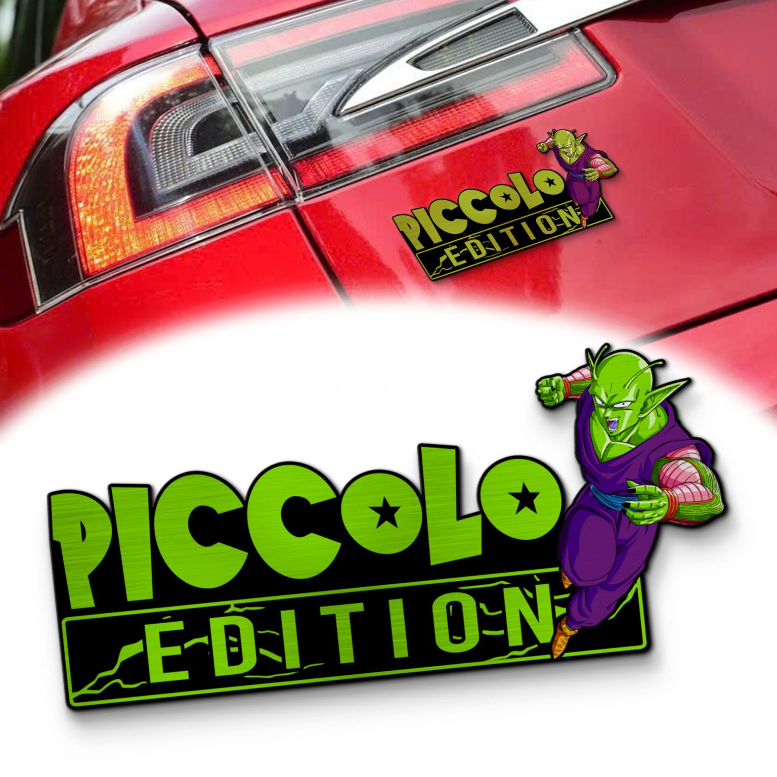 Piccolo Edition Laser-Engraved Car Badge – BohoPride