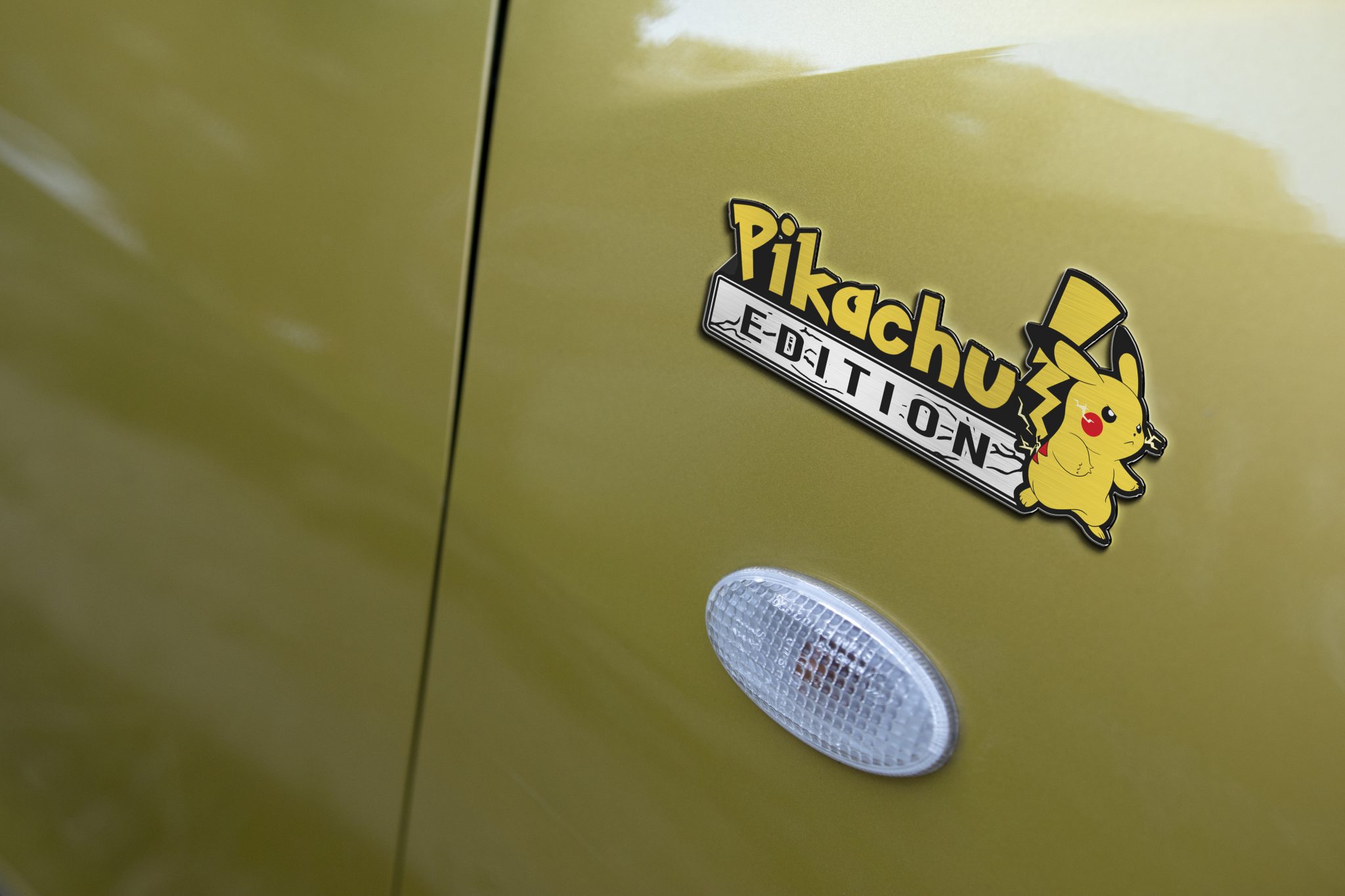 Pikachu Edition Laser Engraved Car Emblem – BohoPride