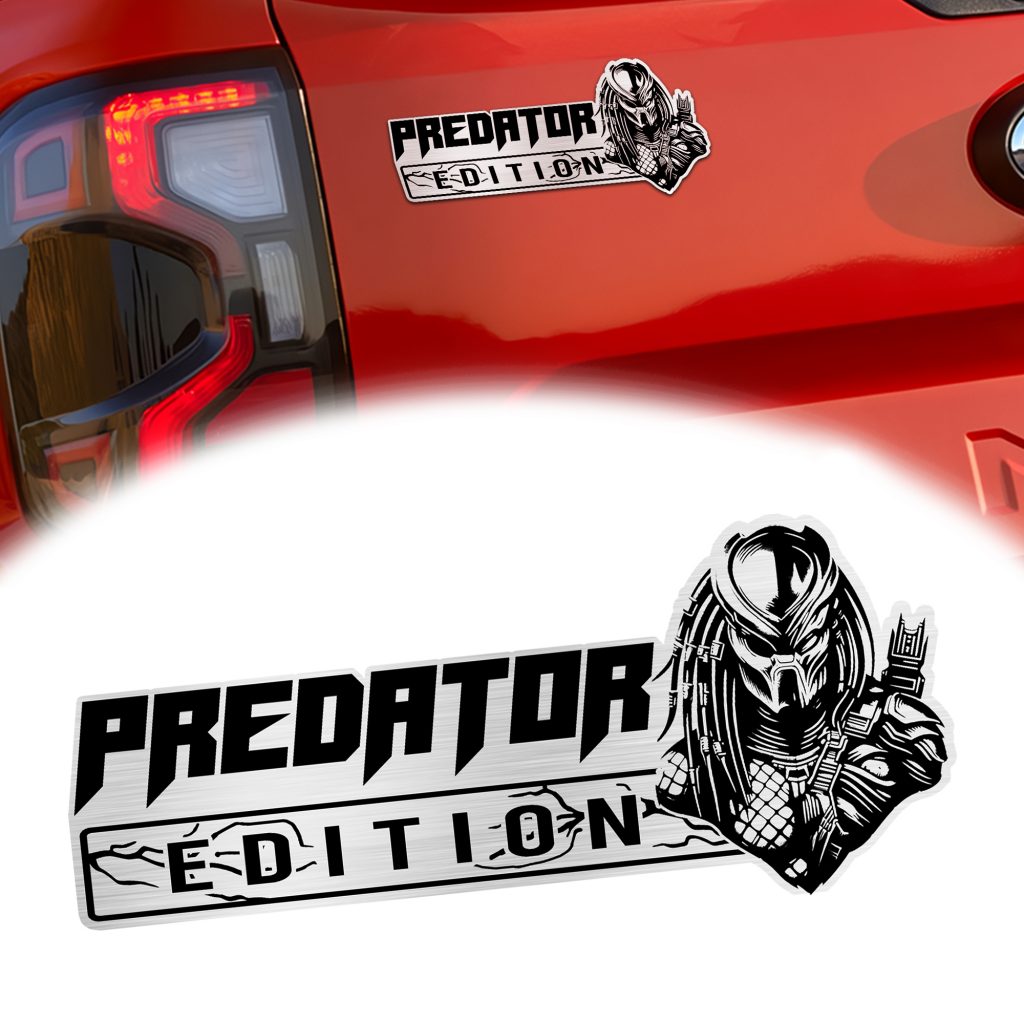 Predator Helmet Head Edition Laser Engraved Car Emblem – BohoPride