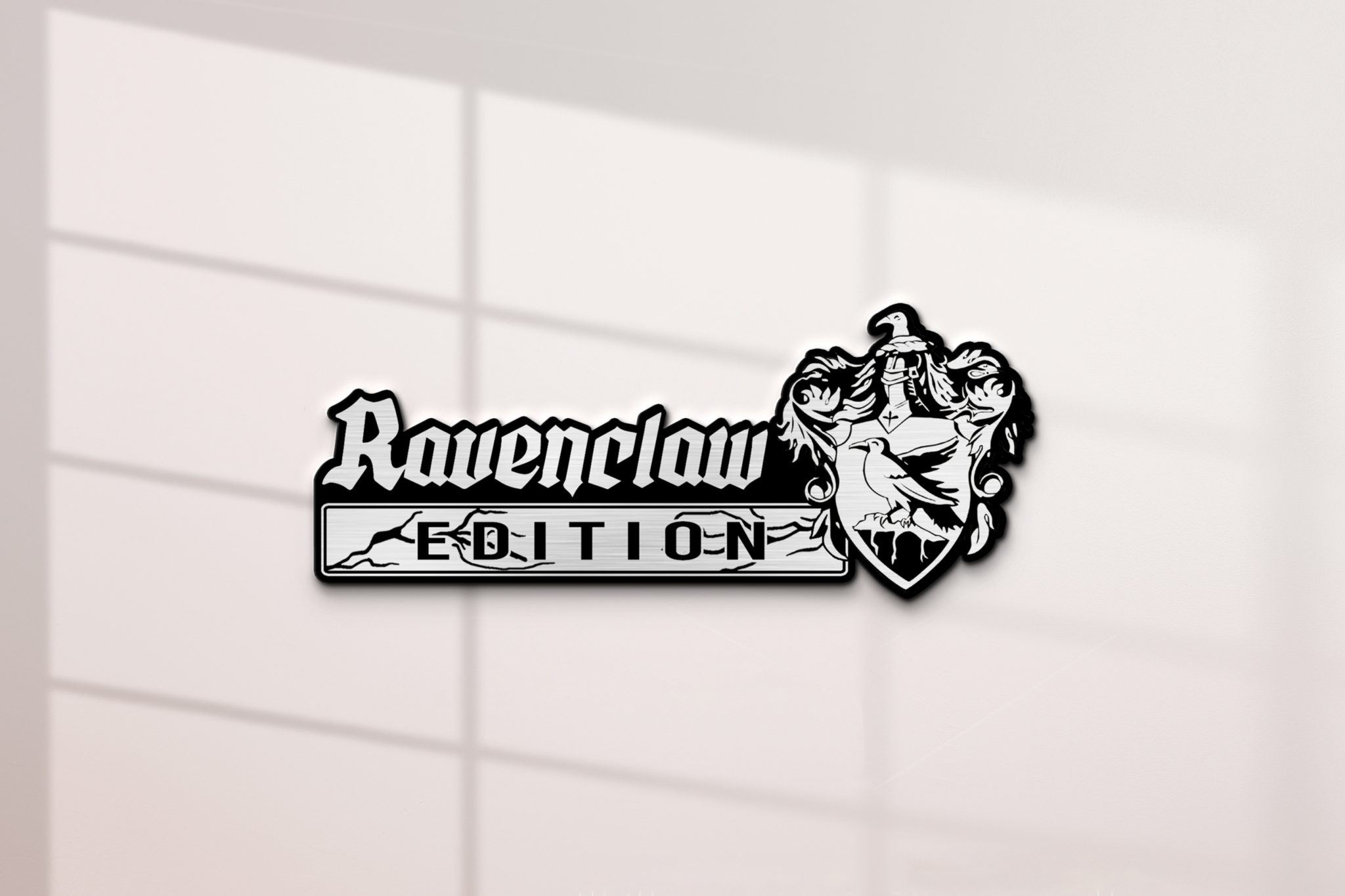 Ravenclaw Edition Laser Engraved Car Emblem Version 1 – BohoPride