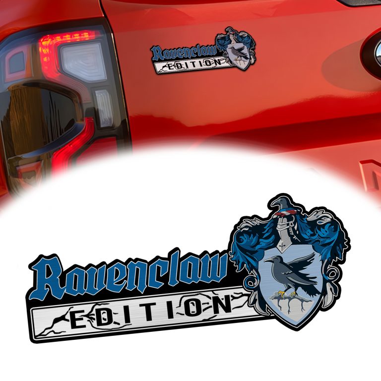 Ravenclaw Edition Laser Engraved Car Emblem Version 2 – BohoPride