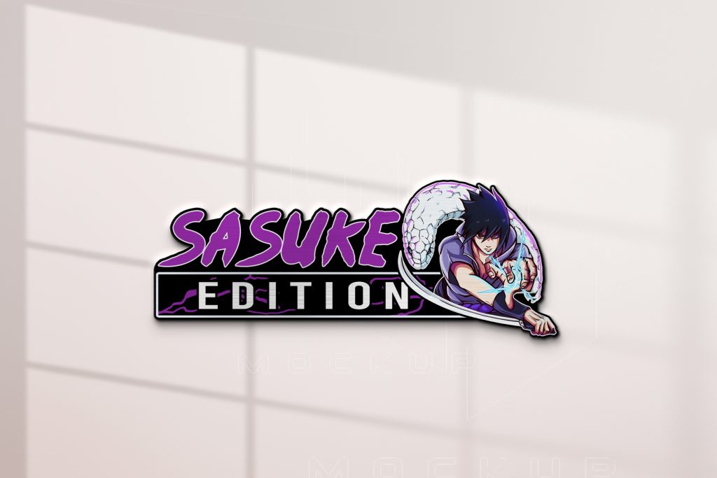 Sasuke Edition Laser Engraved Car Name Emblem – BohoPride