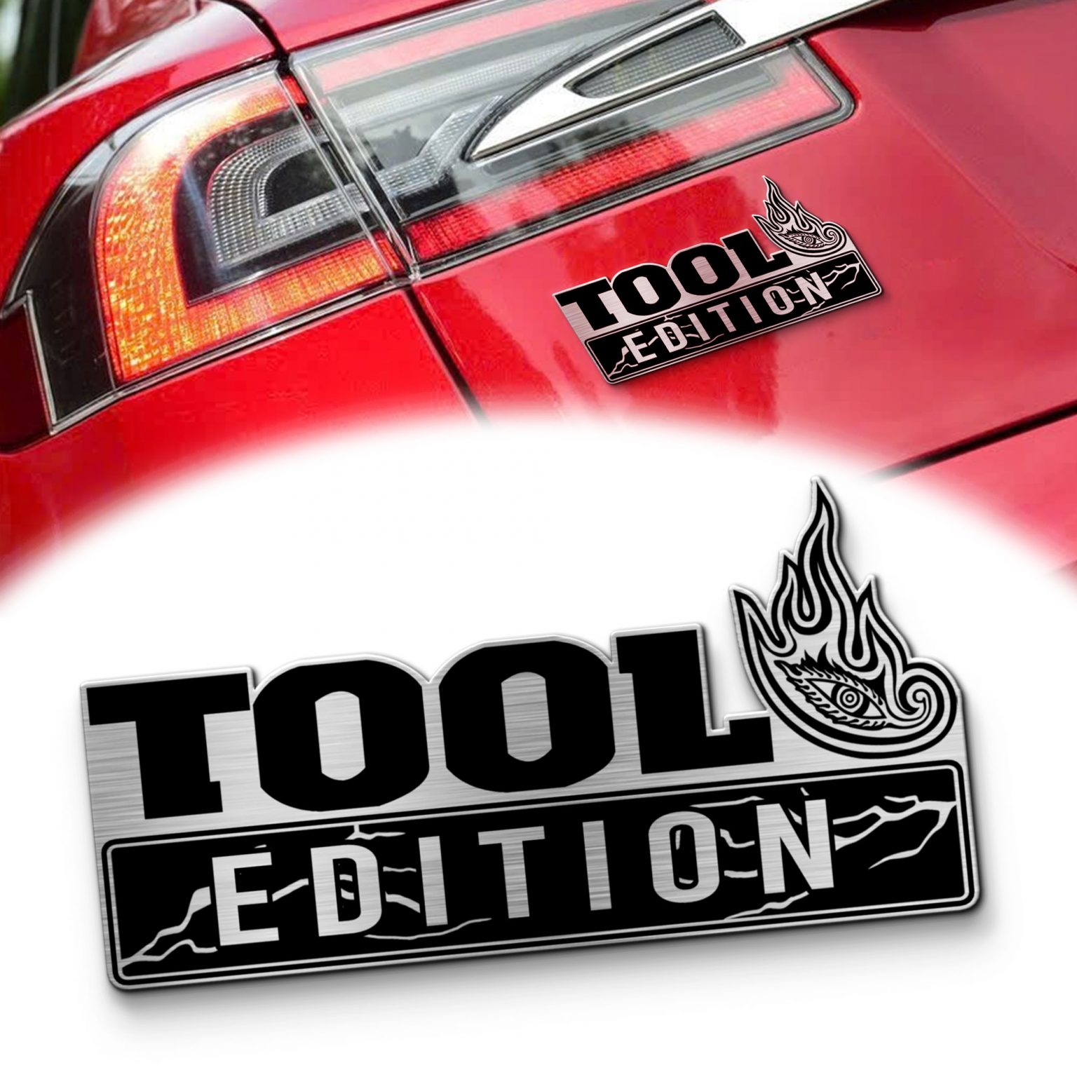 Tool 1992 Edition Laser Engraved Car Name Emblem – BohoPride