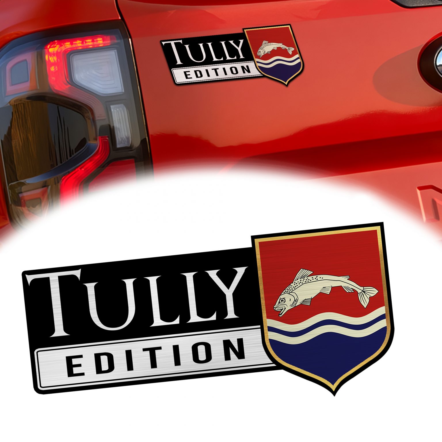 House Tully Edition Engraved Car Emblem – BohoPride
