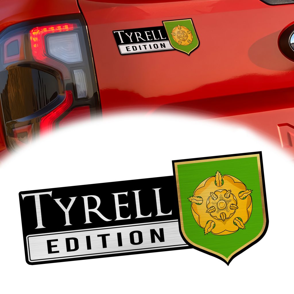House Tyrell Edition Engraved Car Emblem – BohoPride
