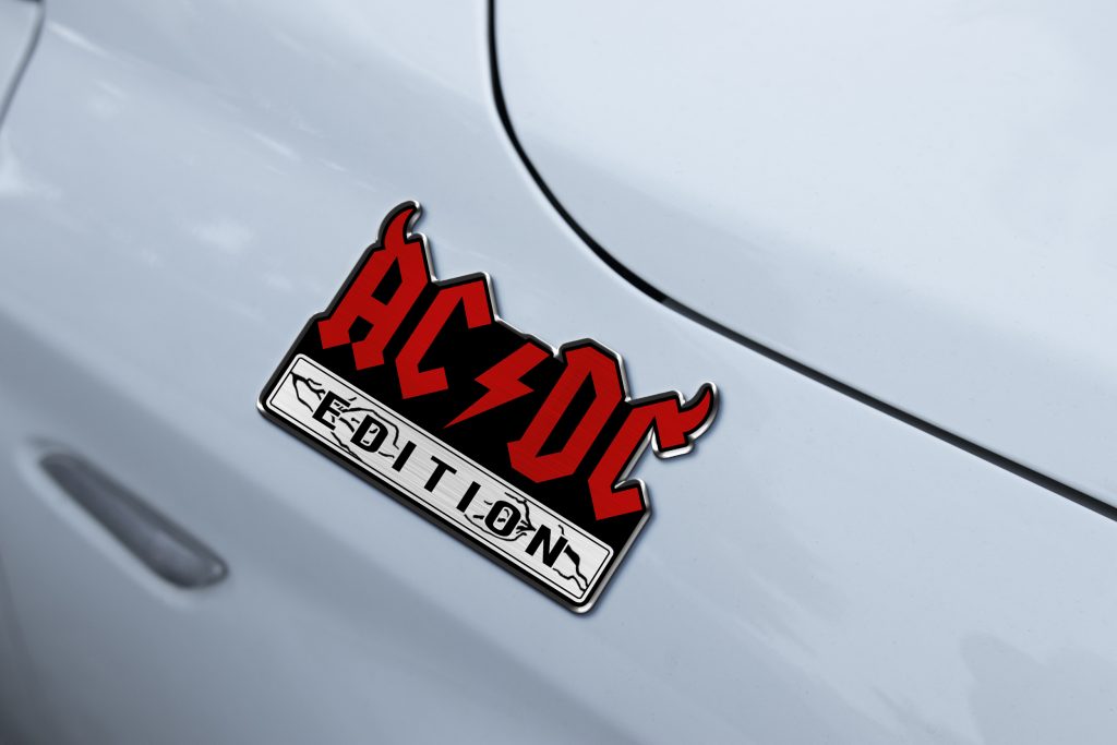 AC/DC Edition Laser Engraved Car Name Emblem Version 2 – BohoPride