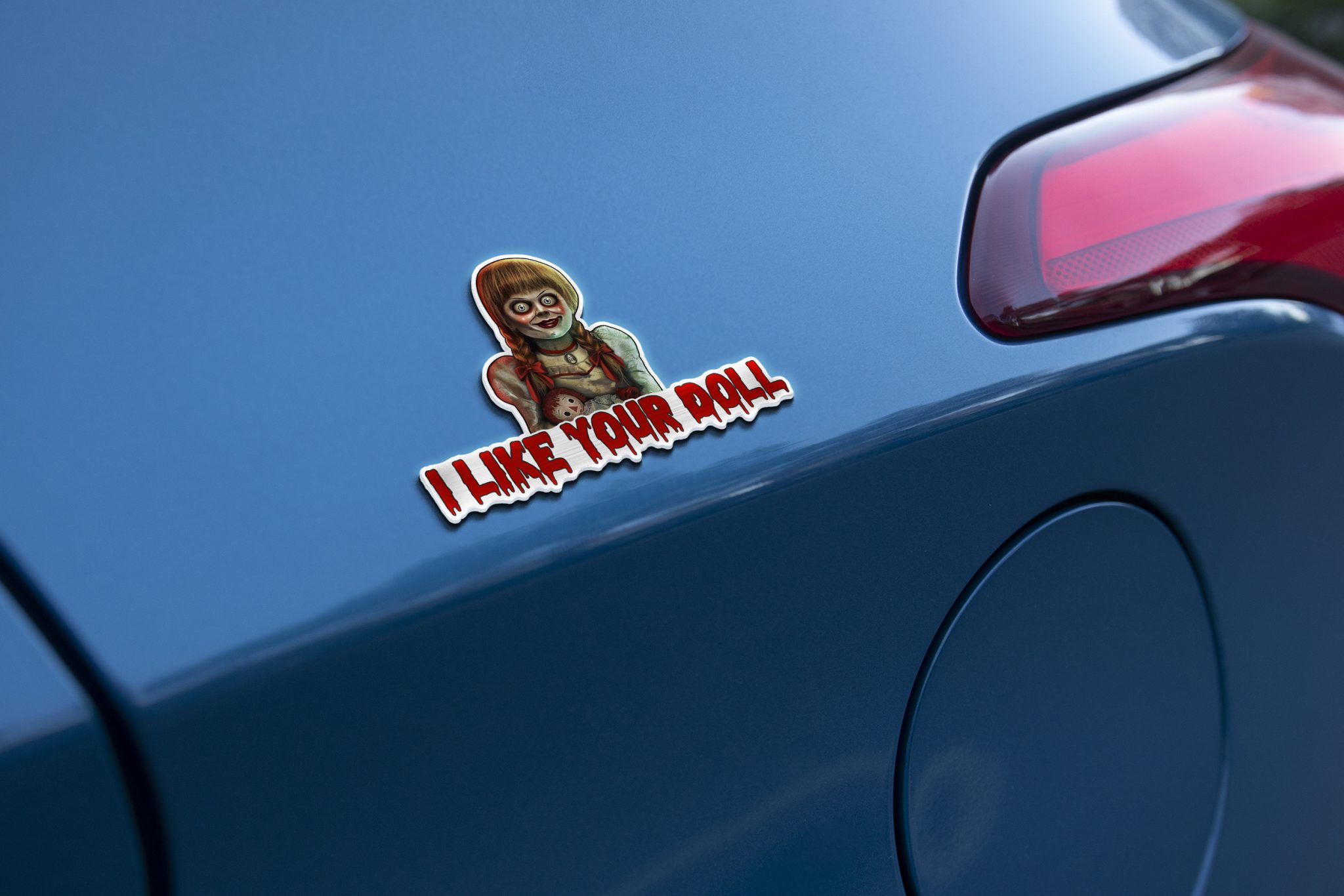 Annabelle Signature and Iconic Quote Edition Laser Engraved Car Emblem ...